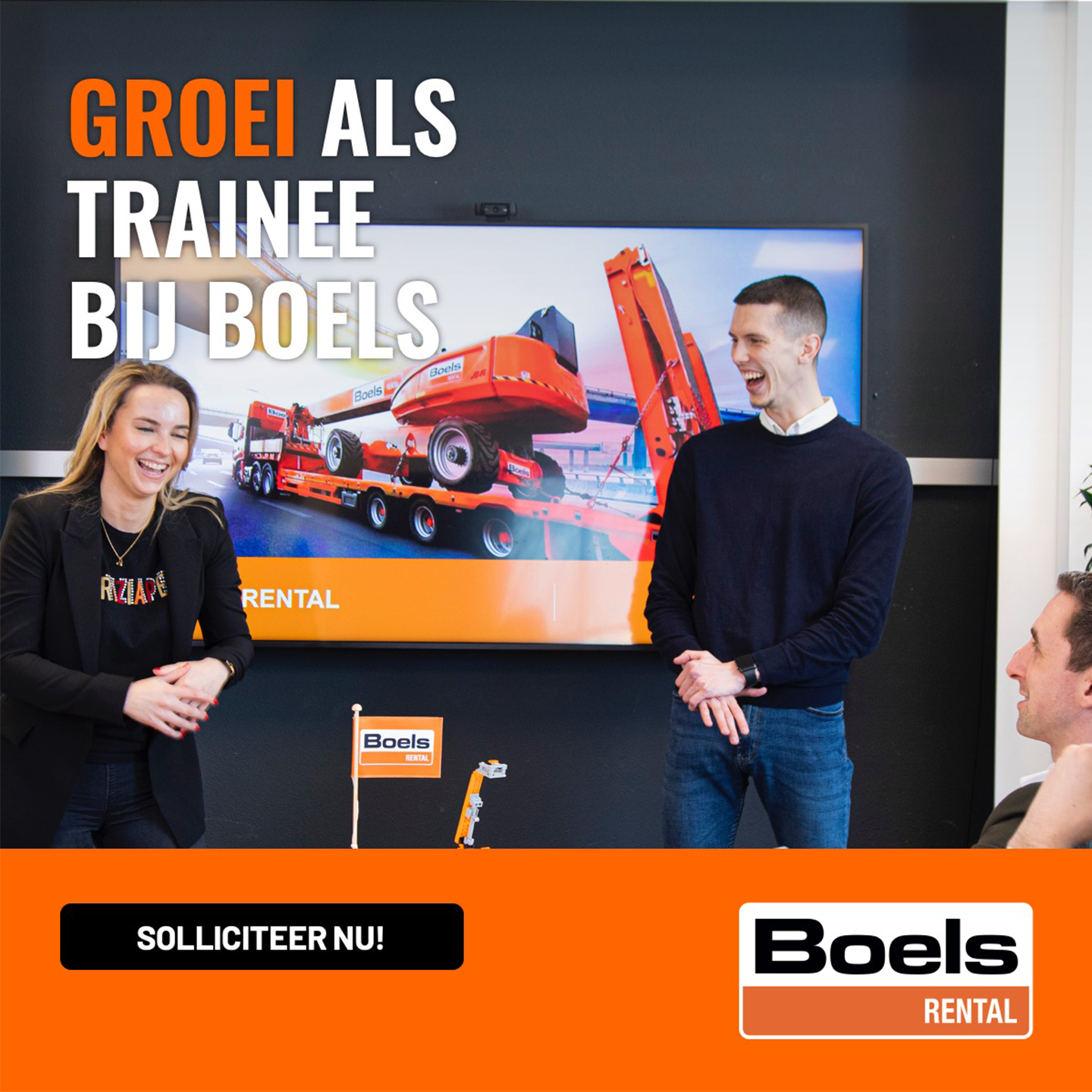 Wervingscampagne Traineeship | Management Traineeship Boels